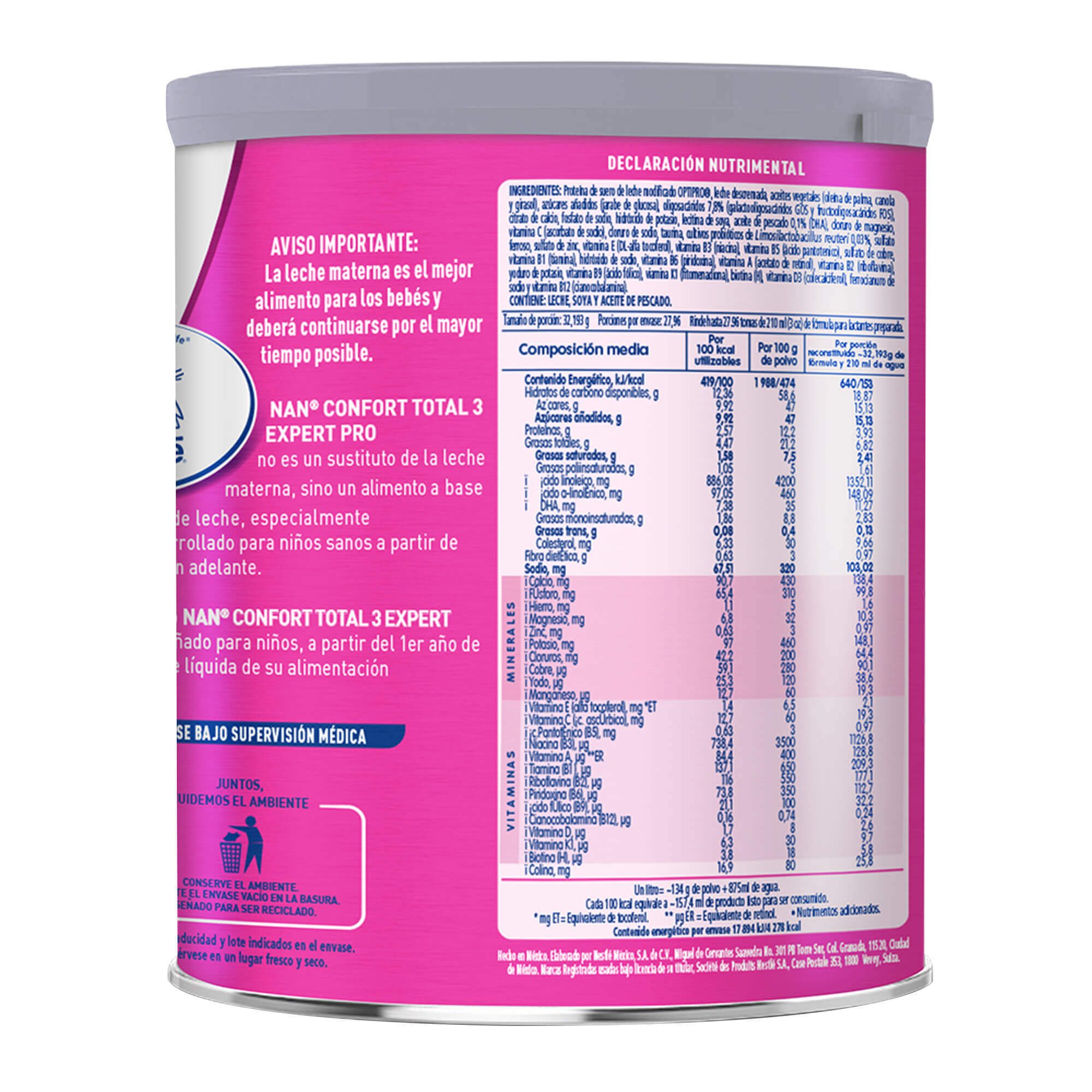 NAN® Confort Total 3 Expert Pro | Nestlé Nutrition Medical